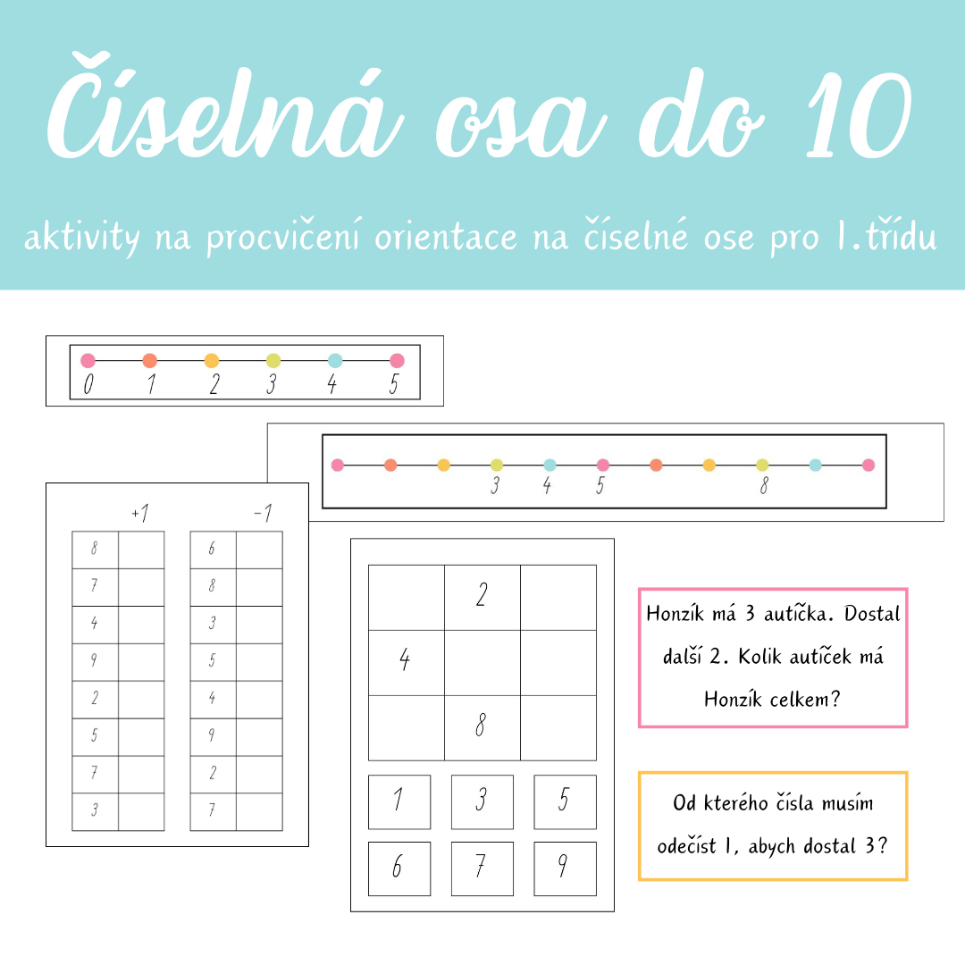 Orientace na číselné ose do 5 a 10 - Matematika | UčiteléUčitelům.cz
